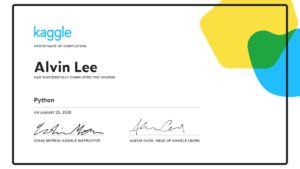 Picking up Python through Kaggle Learn