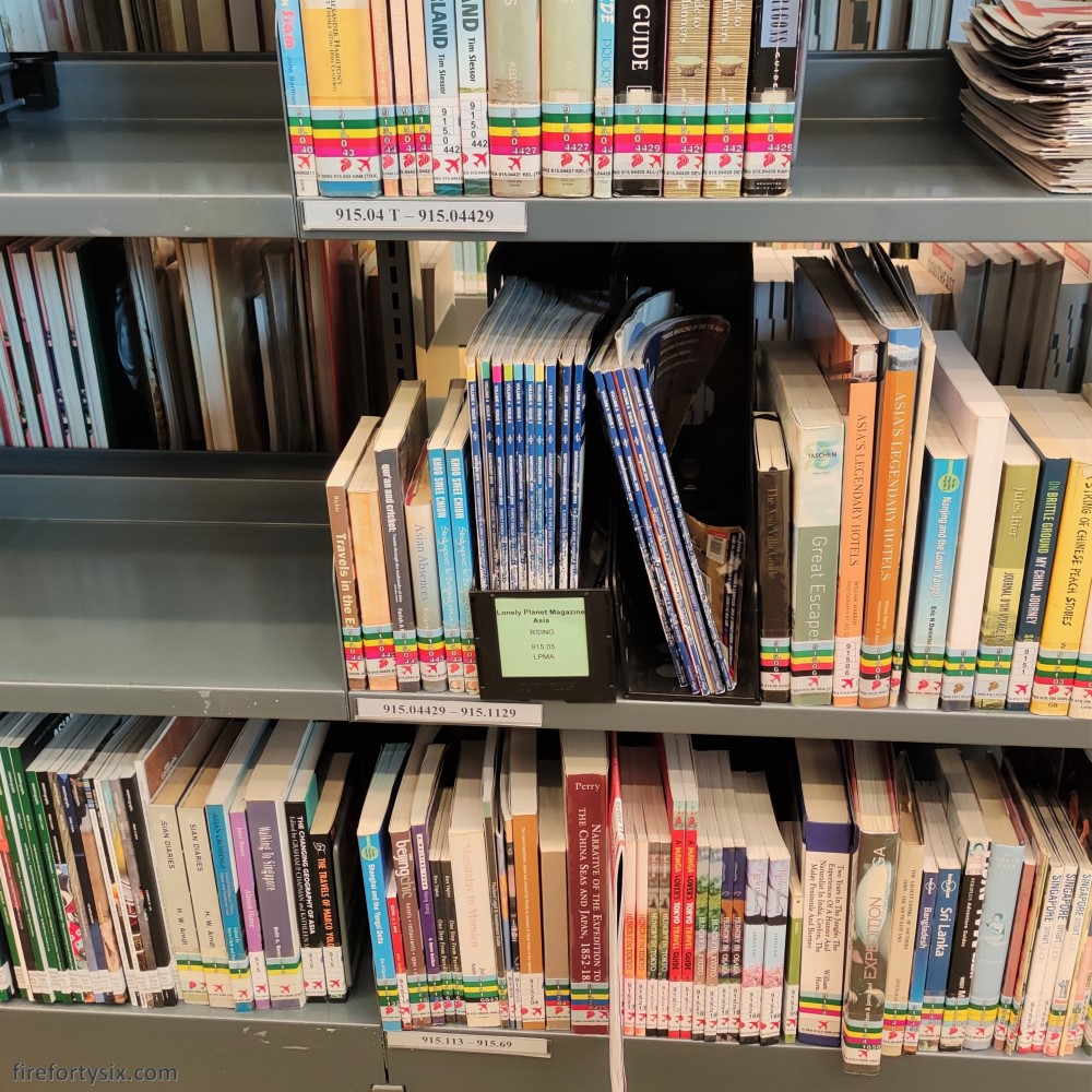 Saying hello to my book at the Singapore National Library