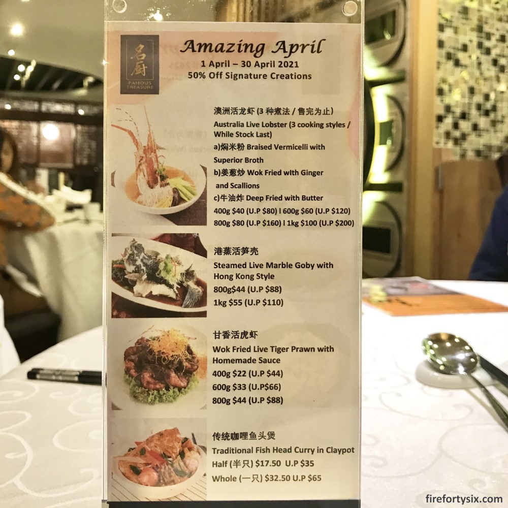 Nanyang Chinese fusion cuisine done right at Famous Treasure