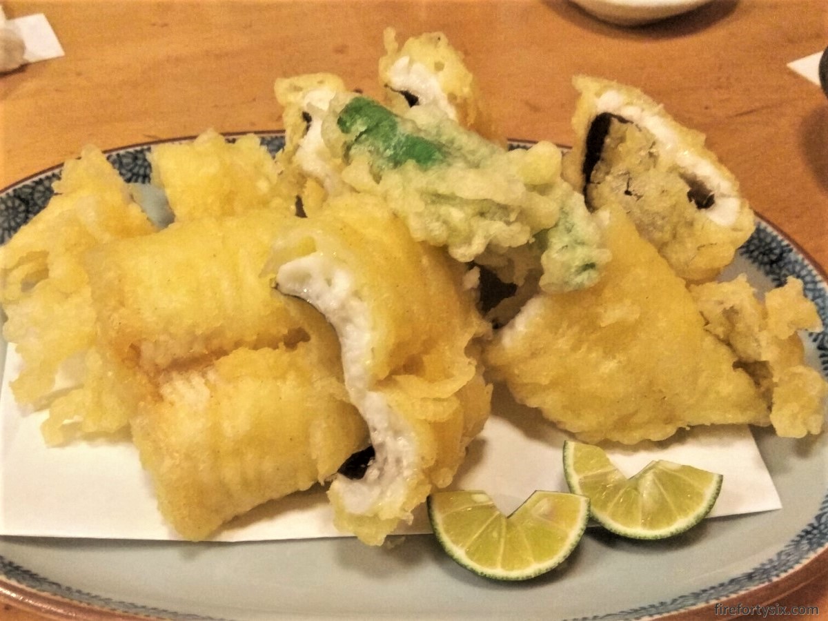 Tenjin: It's been a while since I had anago tempura